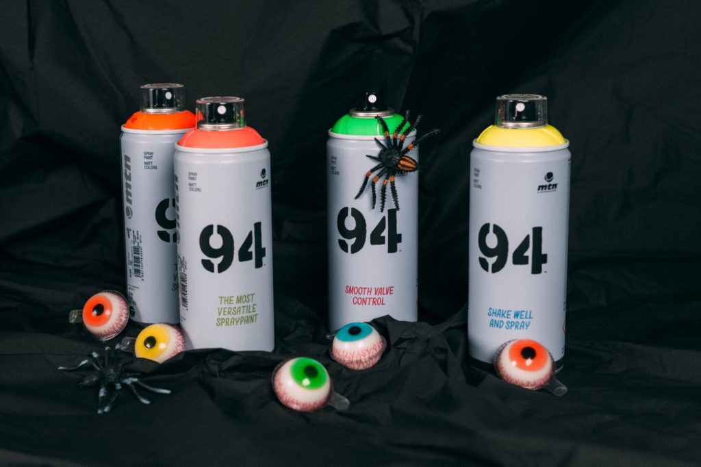 MTN Cans 94 Fluorescent 400ml – 7 colors – Tribal Riga interneta veikals